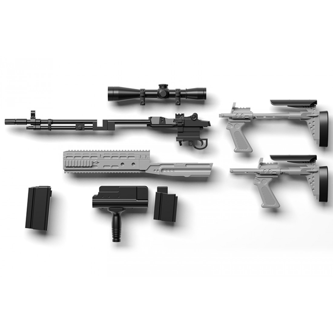 TomyTec 1/12 Military Series Little Armory LA051 Mk14Mod0 EBR Type ...