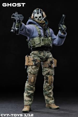 CY7-TOYS 1/12 The Ghost Soldier Action Figure | Ninja Toyz