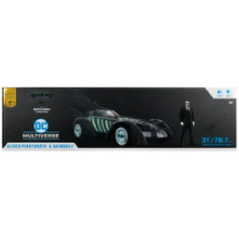 McFarlane Toys - Alfred Pennyworth & Batmobile (Batman Forever) Vehicle ...