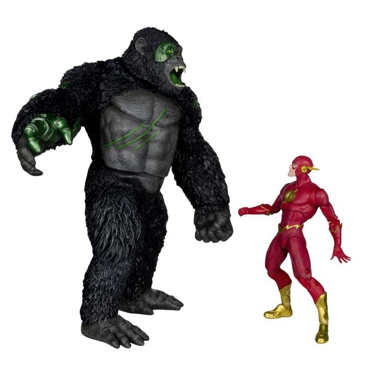 Justice League vs. Godzilla vs. Kong DC Multiverse Flash vs. Titano ...