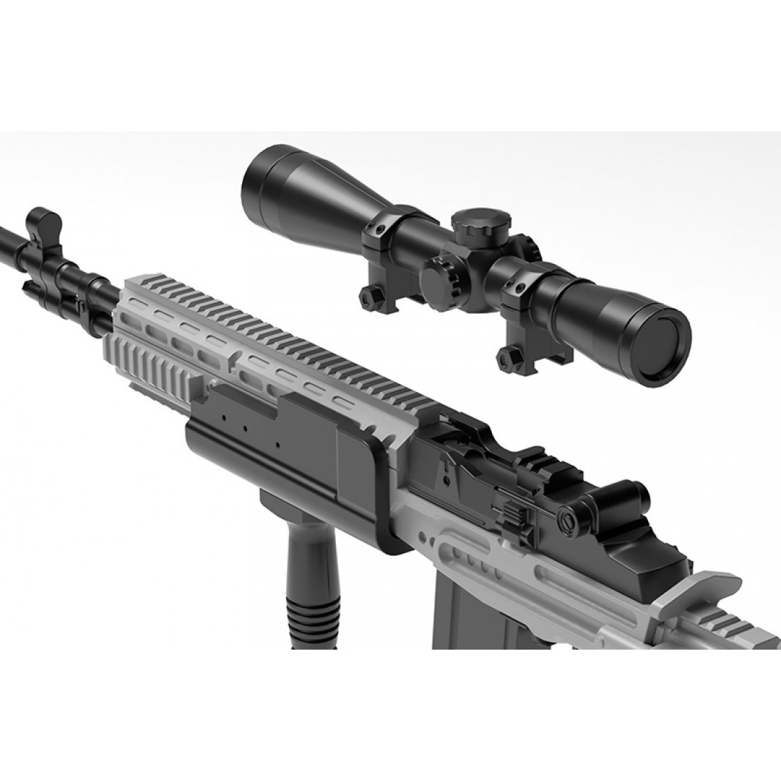 TomyTec 1/12 Military Series Little Armory LA051 Mk14Mod0 EBR Type ...