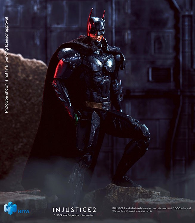 Hiya Toys Injustice 2 Batman 1:18 Scale PX Previews Exclusive Figure ...
