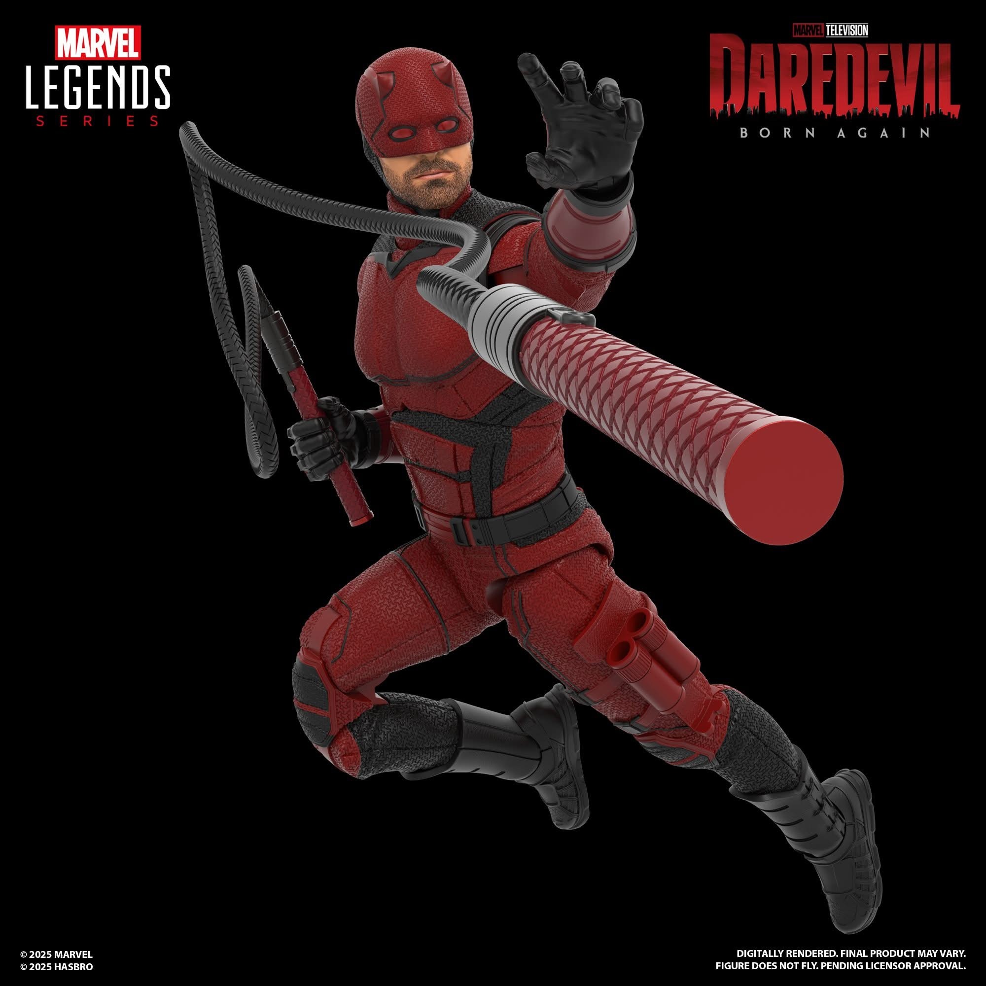 Daredevil: Born Again Marvel Legends Daredevil 6-Inch Action Figure ...