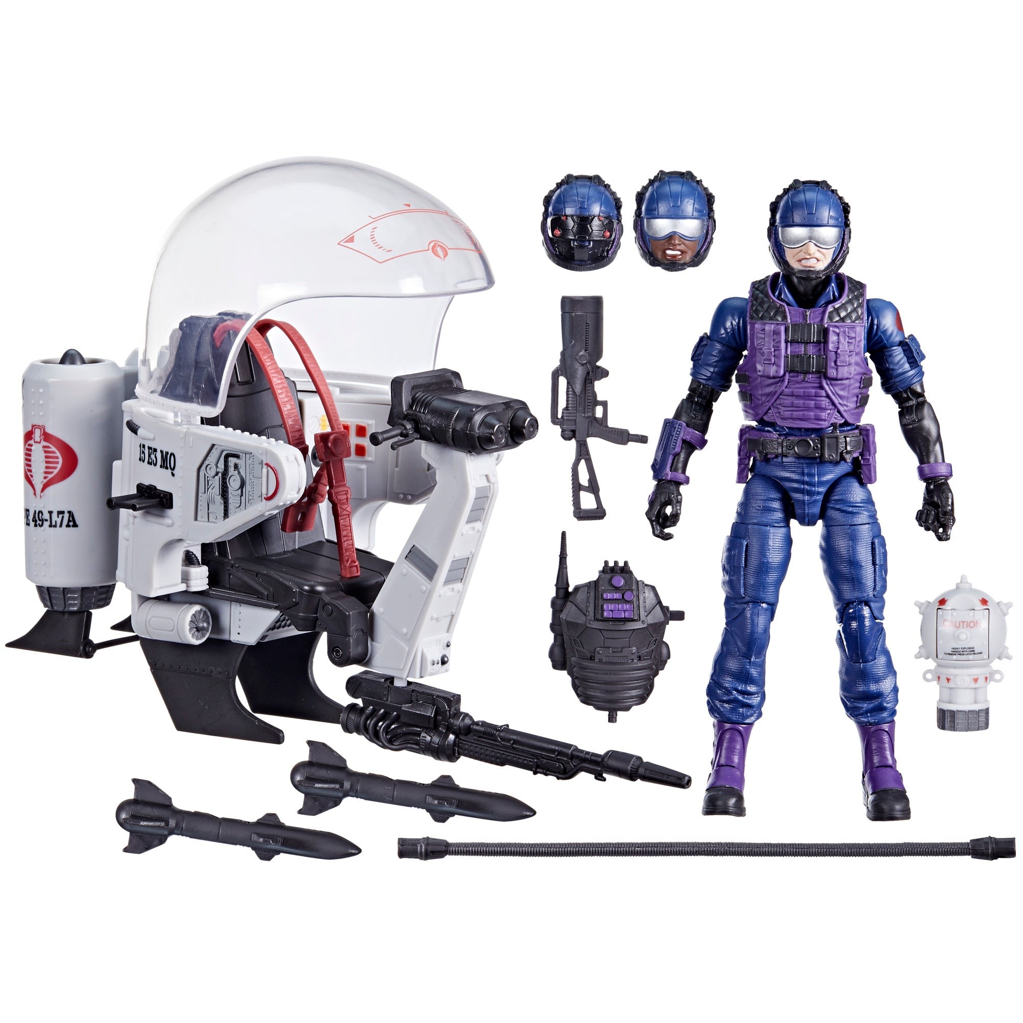 G.I. Joe Classified Series Tele-Viper & Cobra Flight Pod (Trubble ...