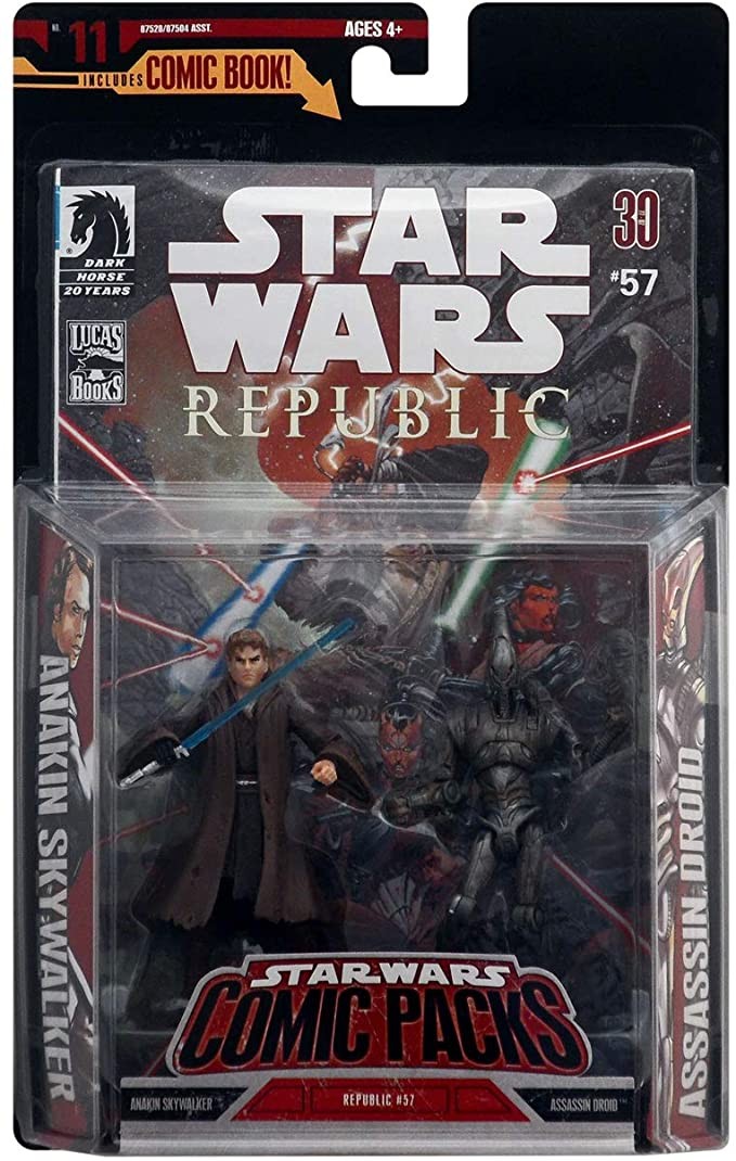 Star Wars Expanded Universe 2009 Comic Packs Anakin Skywalker ...