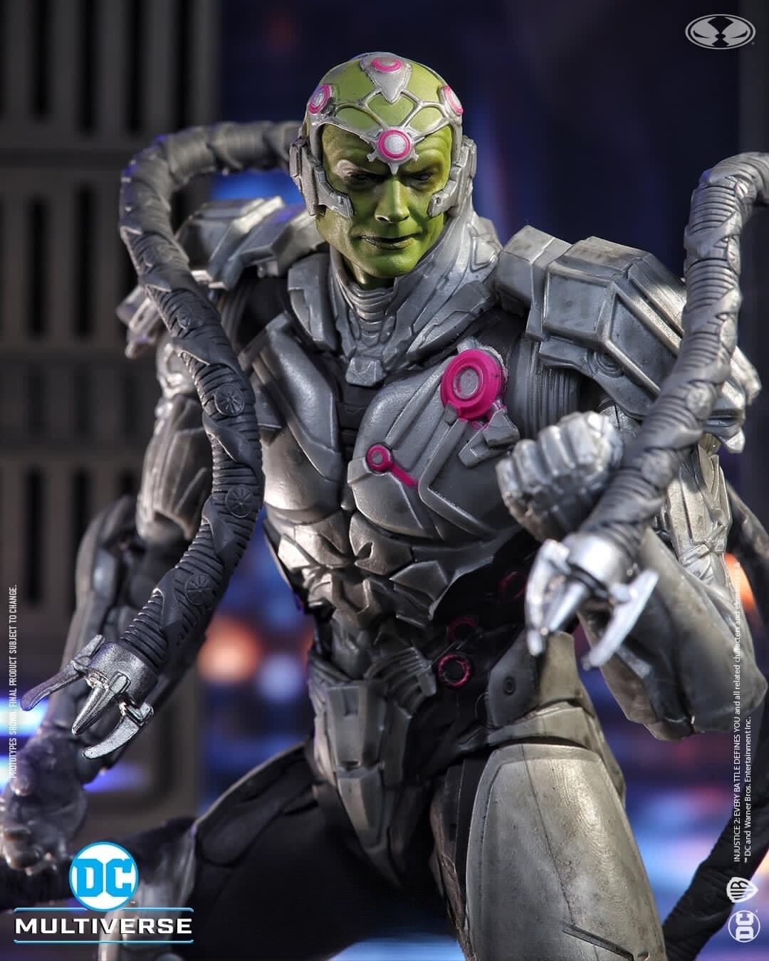 McFarlane Toys DC Multiverse Injustice 2 Brainiac 7-inch Figure | Ninja ...