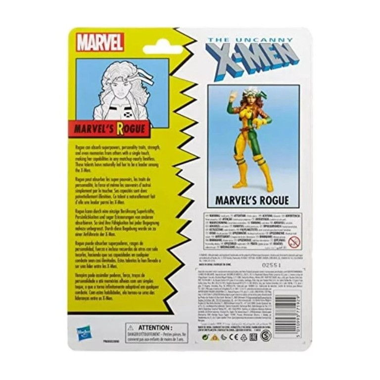 Hasbro Marvel Legends 6" Retro Collection X-Men Rogue Figure | Ninja Toyz