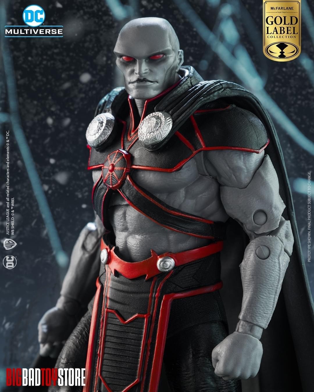 DC Rebirth DC Multiverse Martian Manhunter BBTS Exclusive Limited Black ...