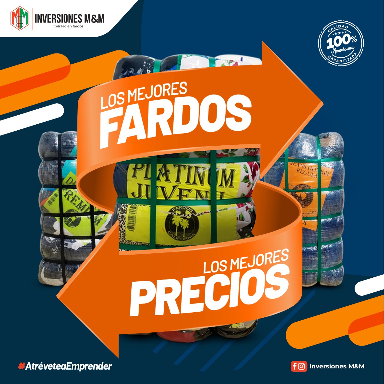 Fardos Inversiones M&M, Lo Mejor en fardos y cajas de Ropa Usada