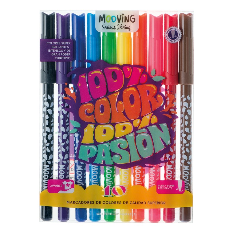 Marcadores de colores 10pcs Coloring | Representaciones Hernandez